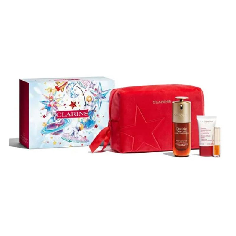 CLARINS SET DOUBLE SERUM 50ML XMAS 2024 | Apoteka Pharmacia
