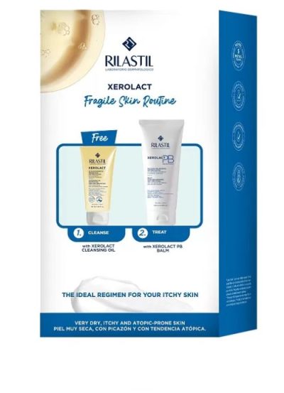 RILASTIL SET XEROLACT PB BALZAM 200ML+XEROLACT ULJE ZA ČIŠĆENJE LICA I ...